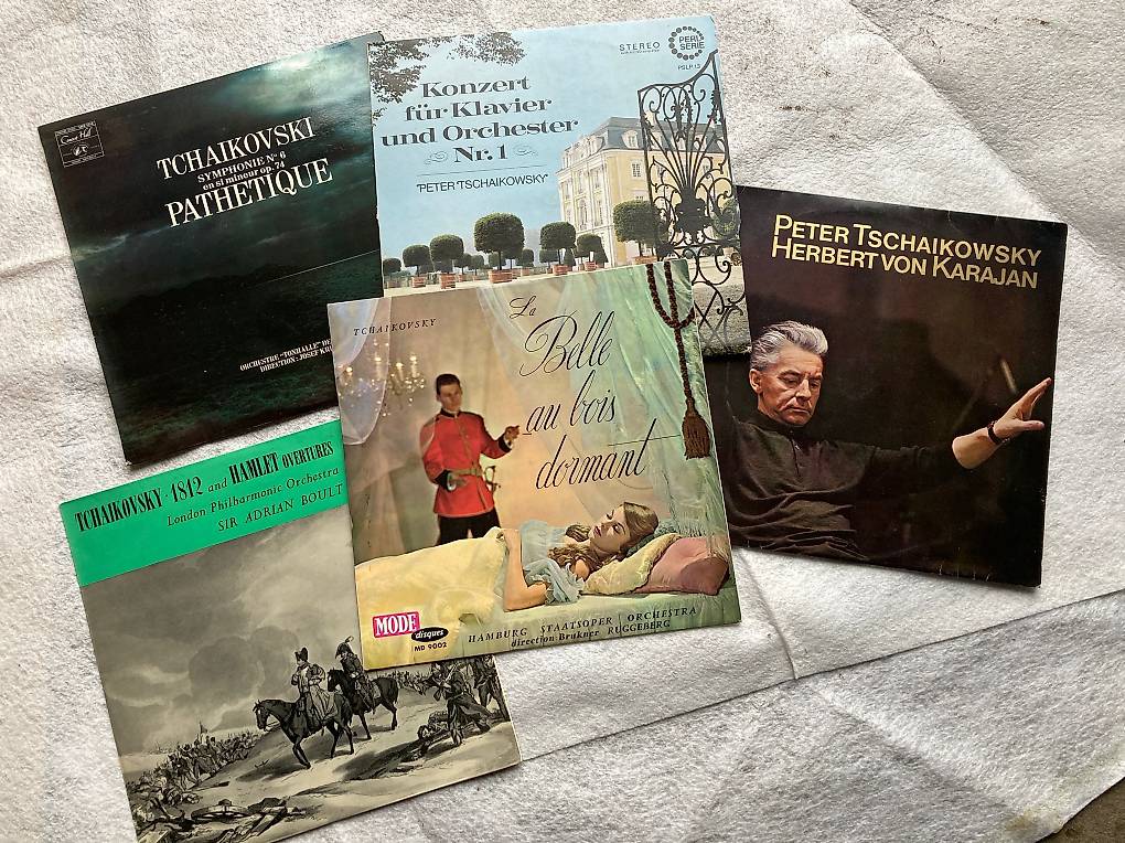 Lot de 5 disques vinyles 33 tours vintage musique classique Canton ...