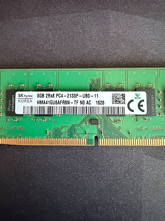 Lot de 2 barrettes RAM SK Hynix 8 Go ECC DDR4-2133 RDIMM Canton Vaud ...