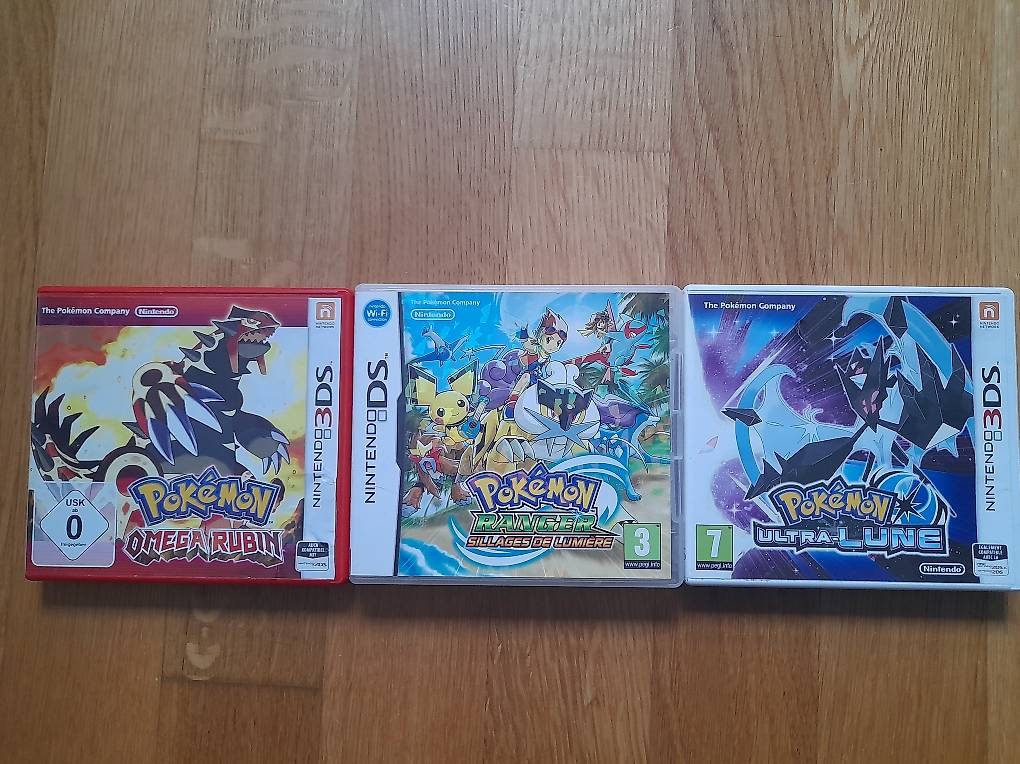 Boites vide Pokémon - Nintendo DS Canton Vaud - anibis.ch