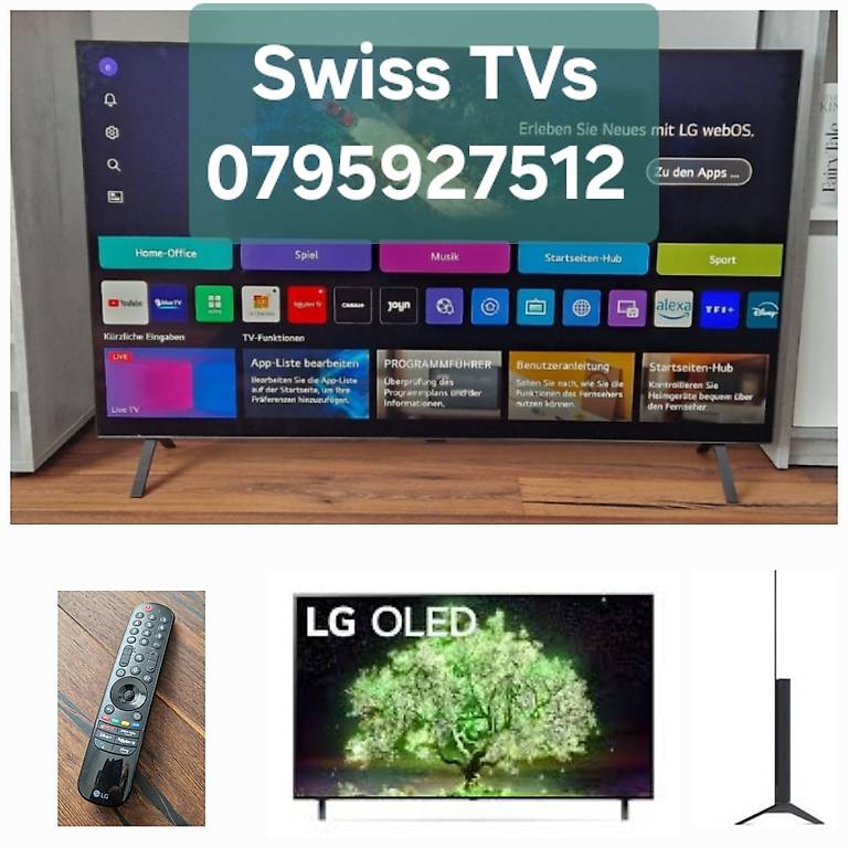 OLED LG Smart TV 55 Zoll 140cm UHD 4K WLAN Canton Argovie - anibis.ch