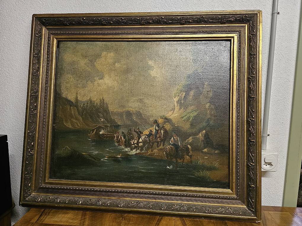 vieux Tableau très belle pièces 500frs anciens Canton Jura - anibis.ch