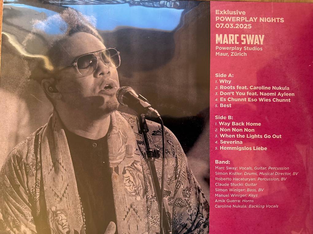 Marc Sway - Powerplay Nights LP (signé à la main), neuf Canton Zurich ...