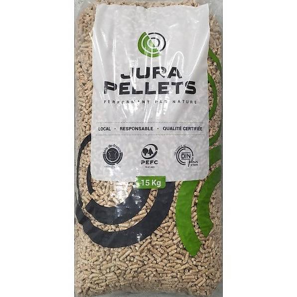 Pellets Granulés de Bois / La pellette 66 sacs de 15kg Canton Vaud ...