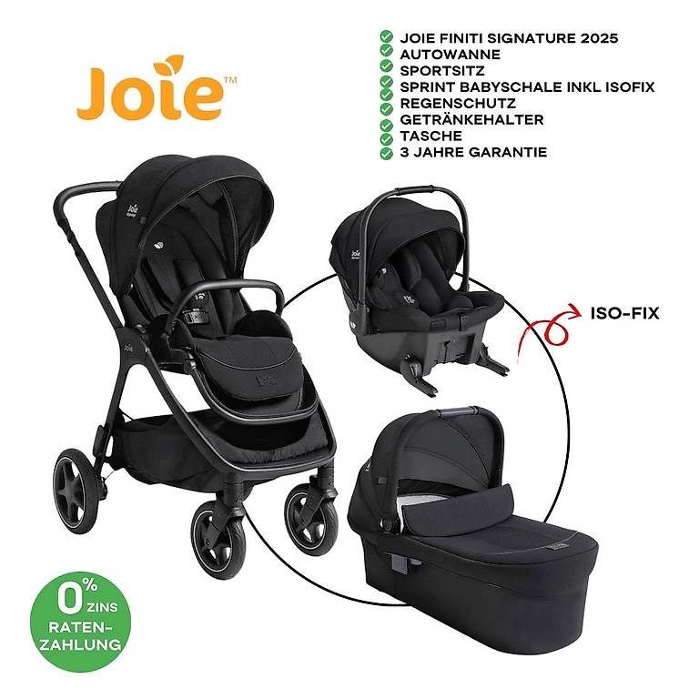 Poussette Joie - pack 3 en 1 avec Iso-fix pour voiture Canton Vaud ...