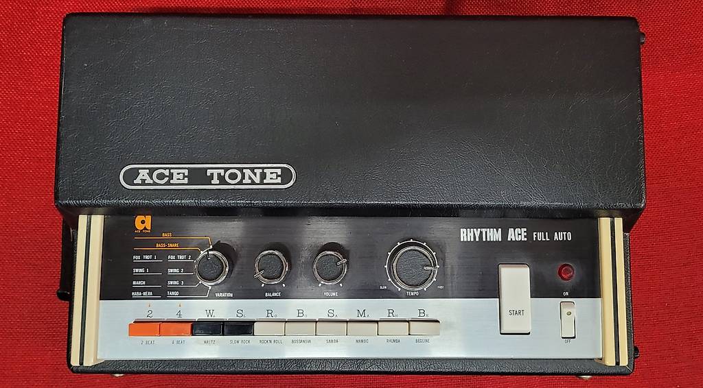 Ace Tone Rhythm Ace FR-3 Vintage analoge Drum Machine Canton Zurich ...