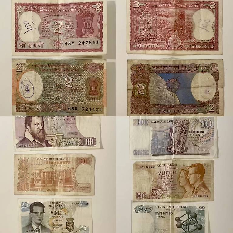 Ancien billets de banque différents pays du monde Canton Vaud - anibis.ch