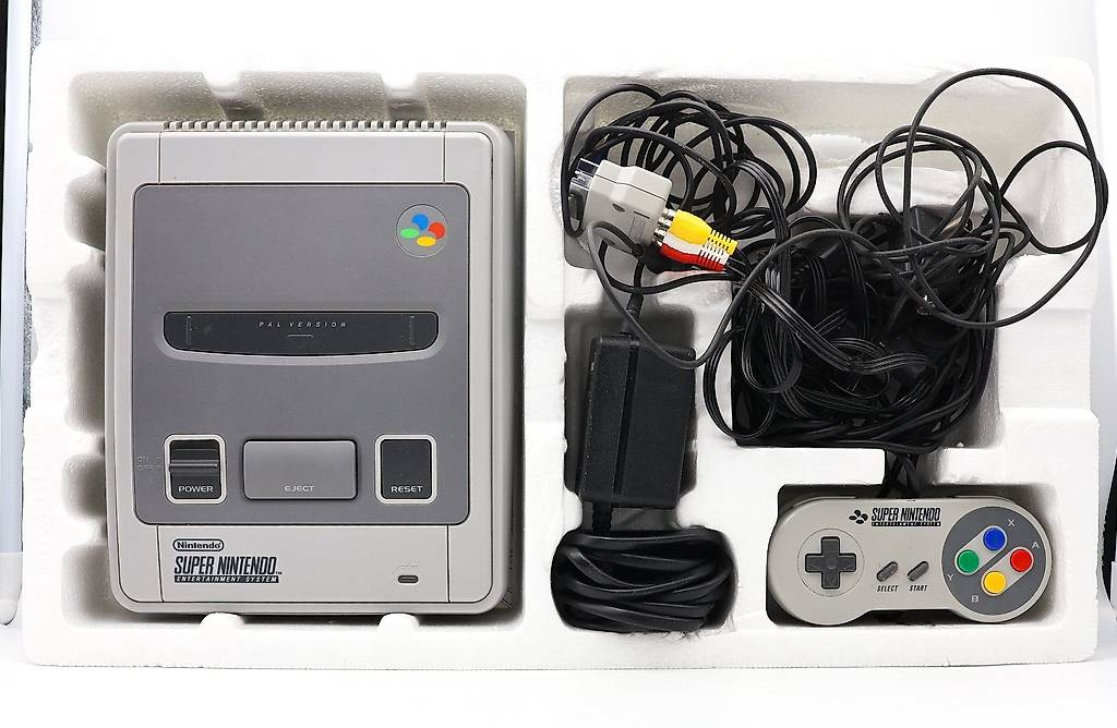 Super Nintendo System [Power Station] PAL Boxed - SNES Canton Vaud ...