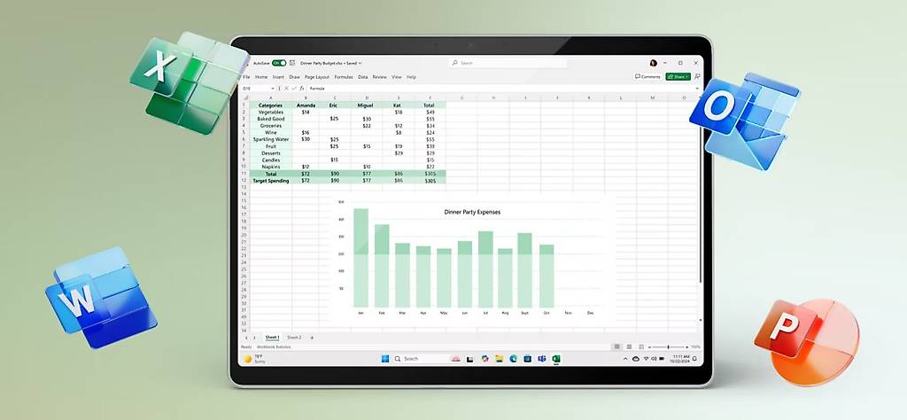 Microsoft Windows 11 Pro | Microsoft Office 2024 Standard FR im Kanton ...