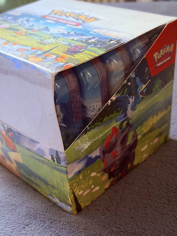 Display Pokémon Mini Tins Ascended Heroes Mega evolution 2.5 Canton ...