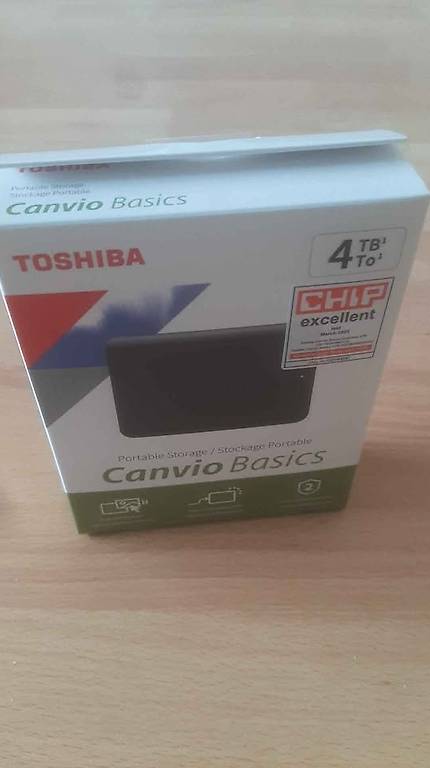 TOSHIBA HDD CANVIO BASICS 4TB USB 3.2 2.5 inch black Canton Neuchâtel ...