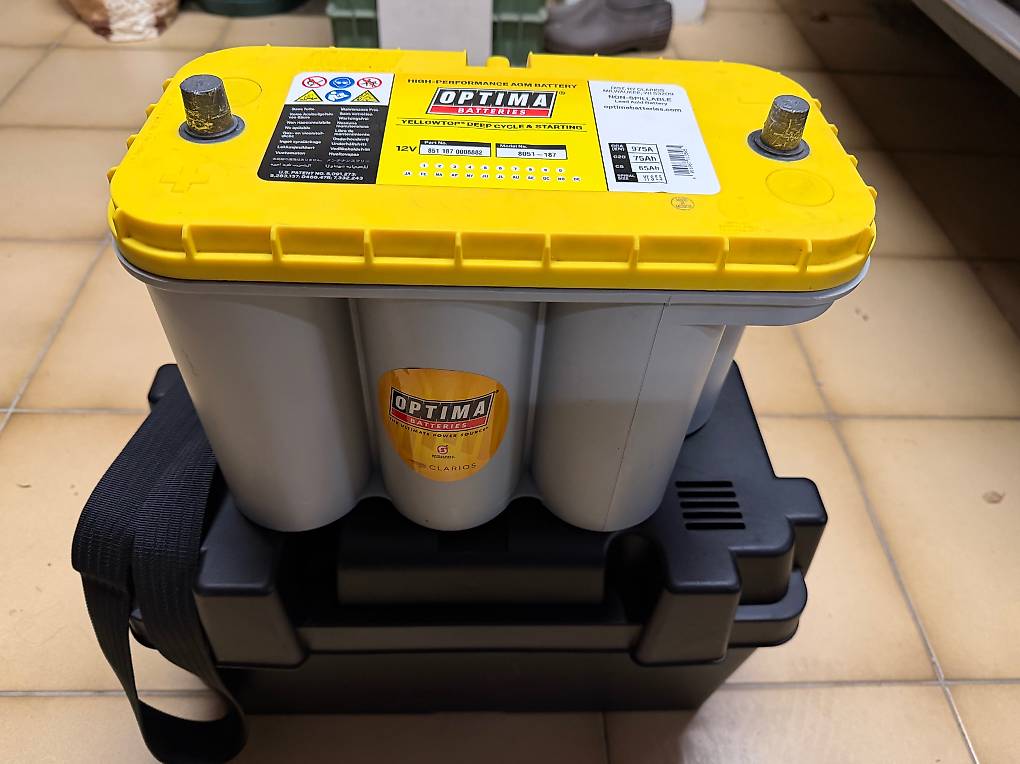HIGH-PERFORMANCE AGM BATTERY OPTIMA (BATTERIE) Canton Valais - anibis.ch