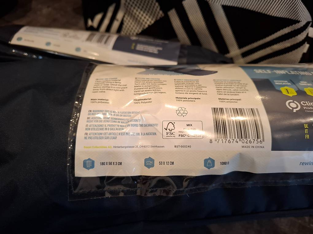 Matelas et oreiller autogonflants Canton Vaud - anibis.ch