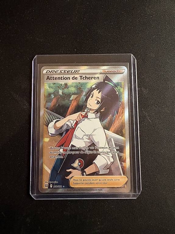 Attention de Tcheren full art | carte pokémon ultra rare Canton Genève ...