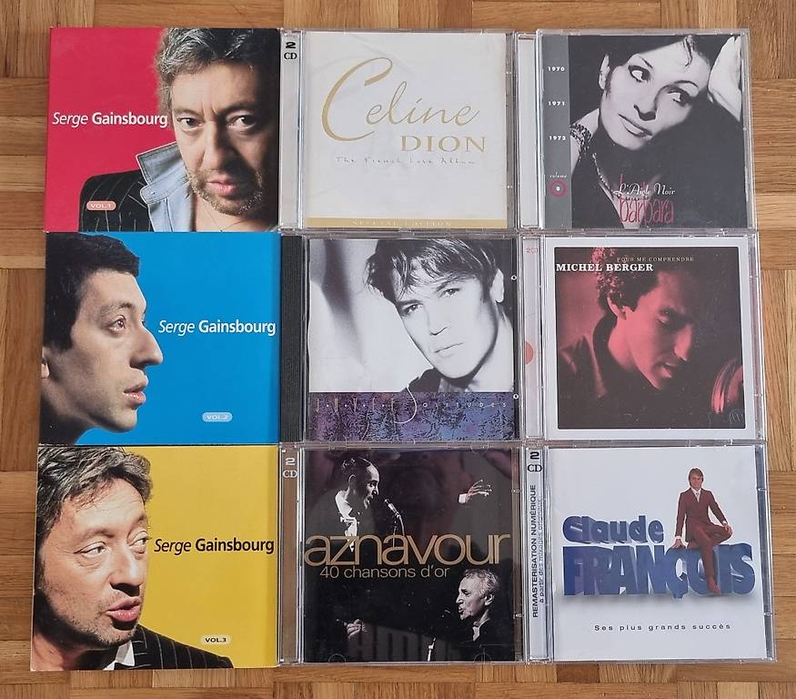 10 CD musique française Canton Zurich - anibis.ch