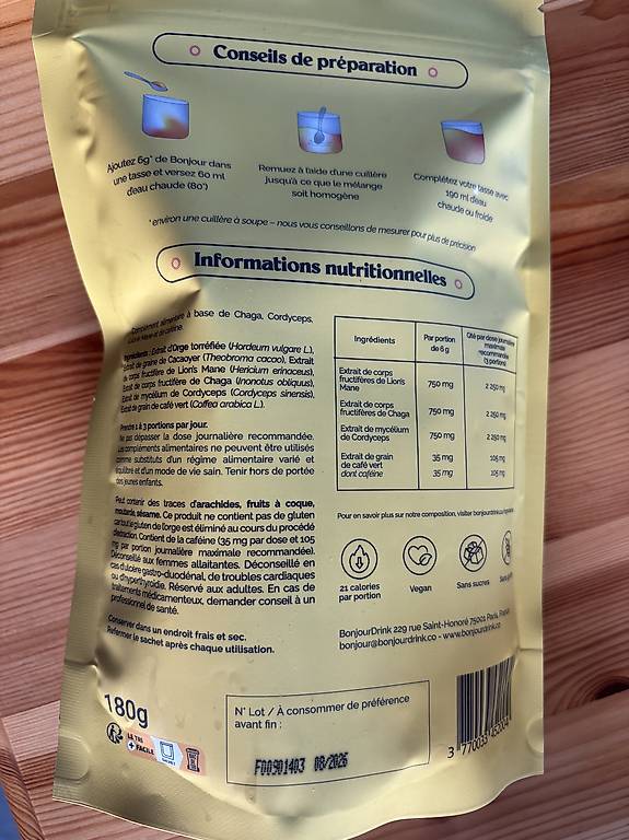 Bonjour, boisson remplaçant le café Canton Vaud - anibis.ch