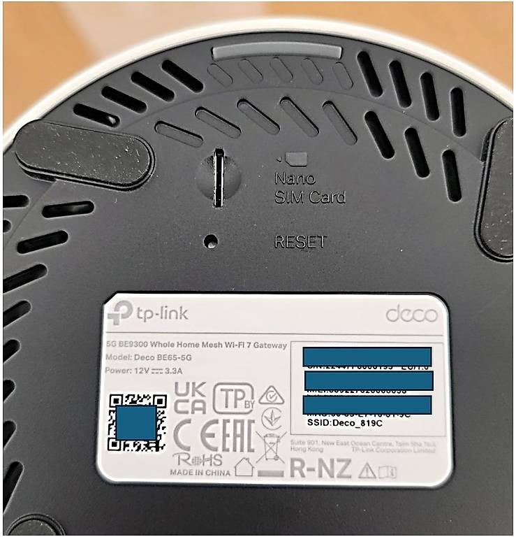 Routeur TP-Link Deco BE9300 - 5G + Wi-Fi 7 - Comme neuf Canton Valais ...