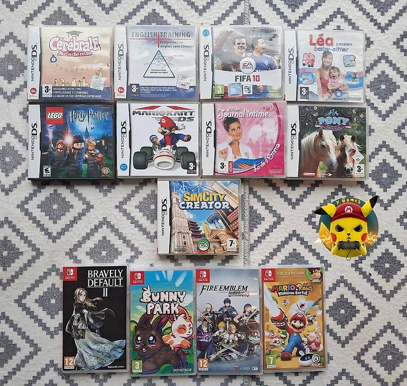 Jeux Nintendo DS & Switch Canton Genève - anibis.ch