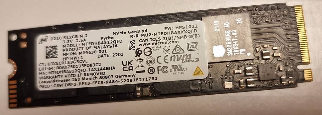 Disque Nvme M.2 512GB Canton Vaud - anibis.ch