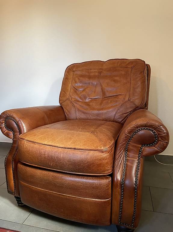 Fauteuil inclinable en cuir Canton Neuchâtel - anibis.ch