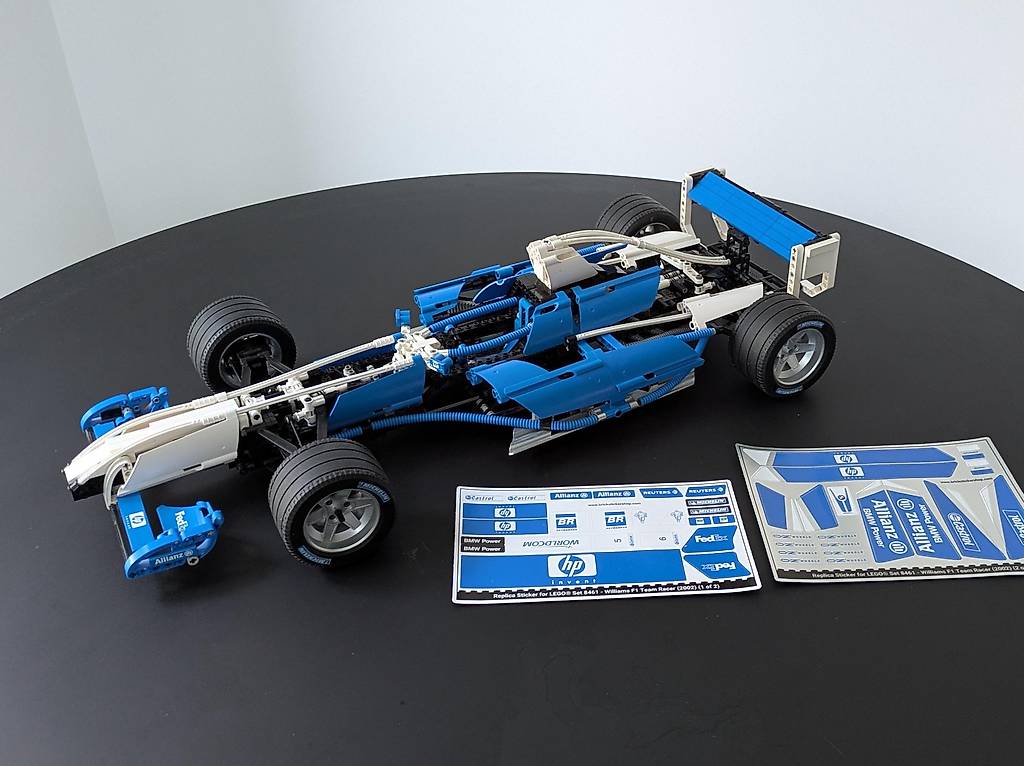 LEGO TECHNIC RACERS 8461 - Williams F1 Team Racer (2002) Cantone Vaud ...