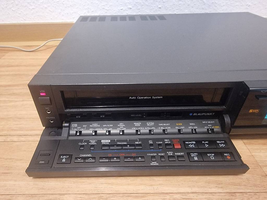 blaupunkt rv 915 s-vhs rekorder revidiert & fernbedienung Canton ...