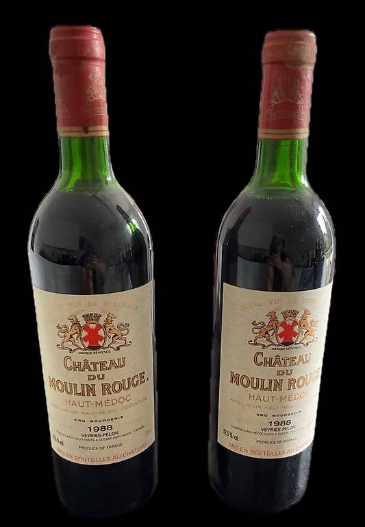 Lot d'ancienne bouteilles de vin rouge Canton Vaud - anibis.ch