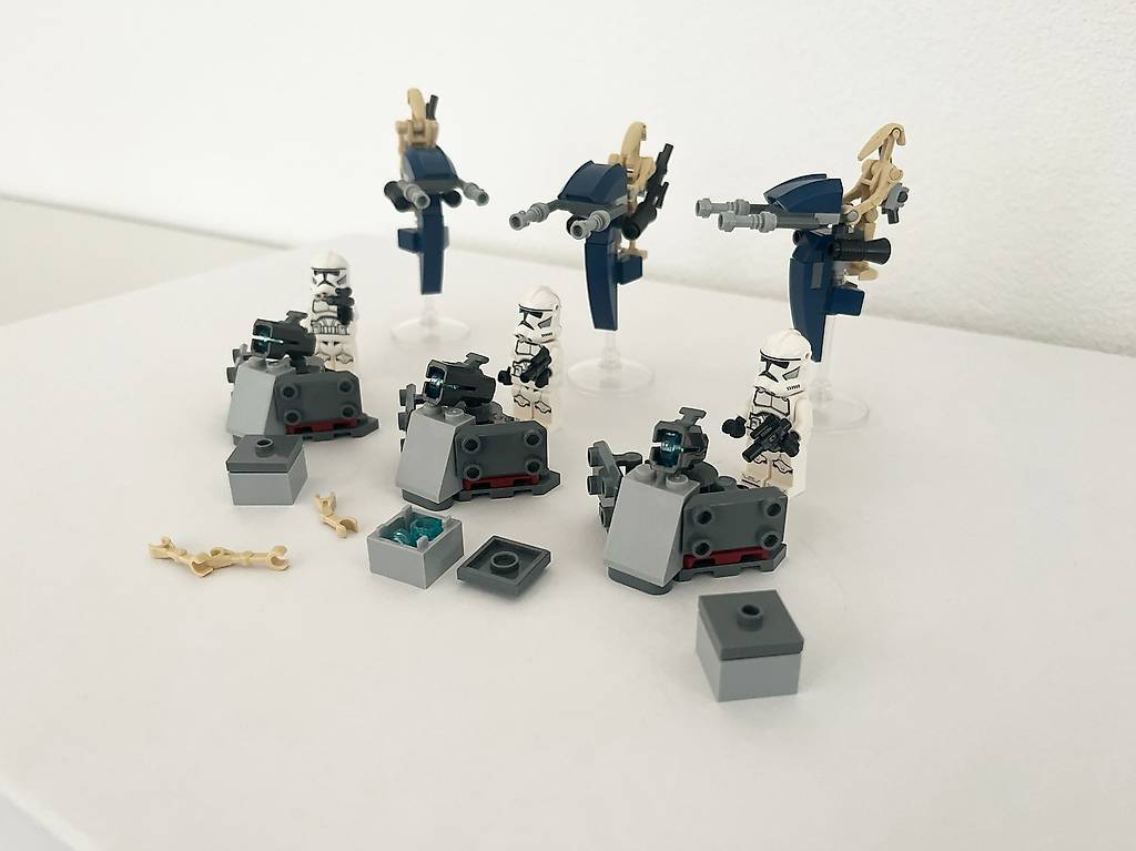 Lego Star Wars - 3x STAP Speeder + 3x Clone Troopers Canton Vaud ...
