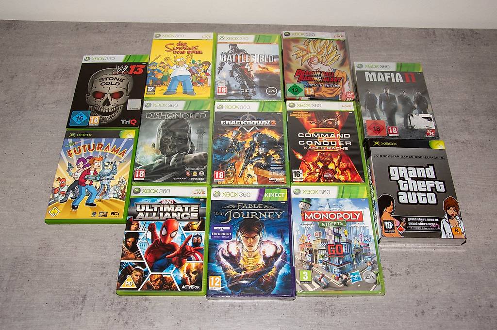 Microsoft Xbox 360 & Xbox Classic Games (siehe Preisliste) Canton ...