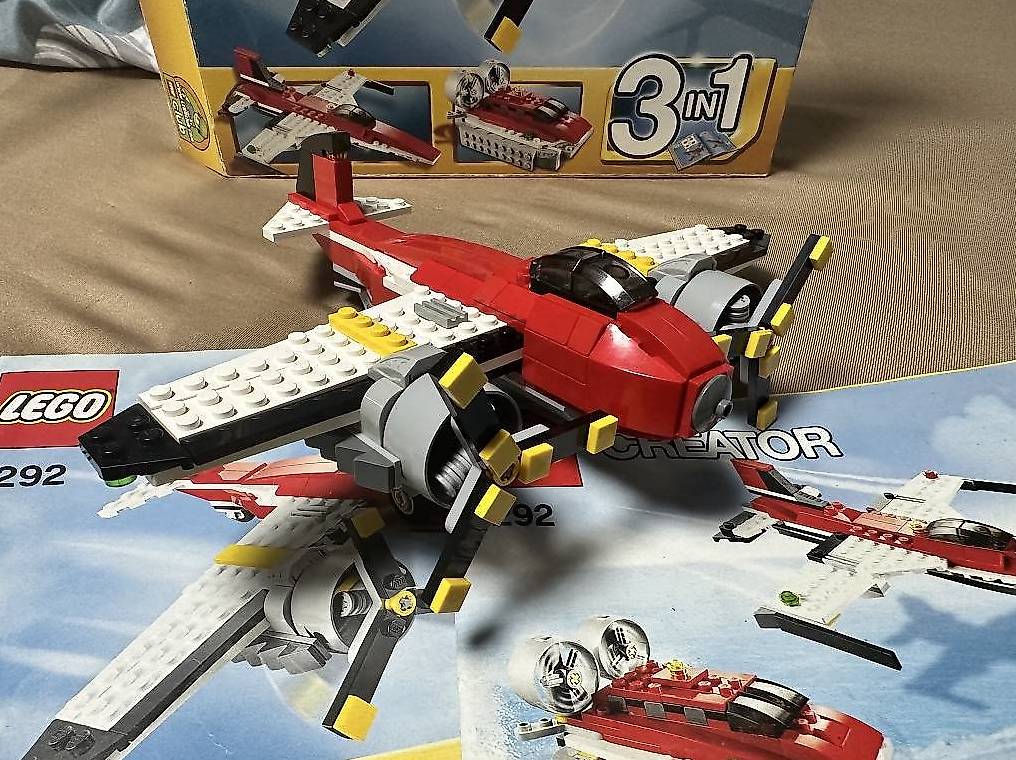 Lego Creator 3in1 7292 Propellerflugzeug mit OVP gebraucht im Kanton ...