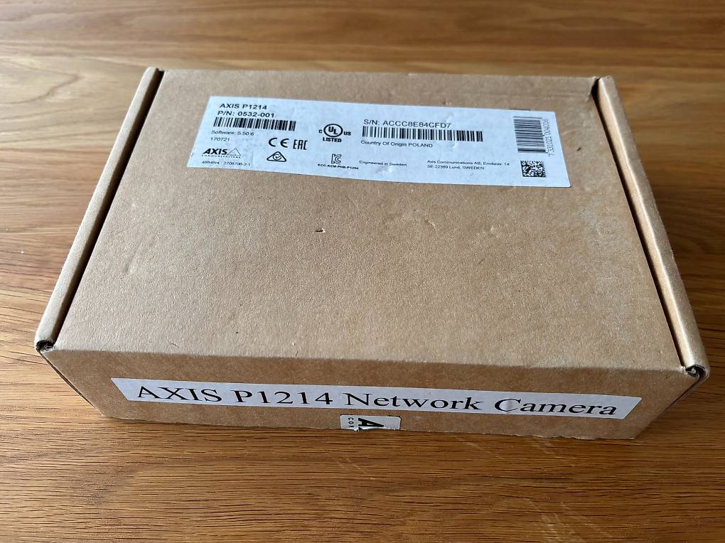 Caméra Axis P1214 - Neuf Canton Neuchâtel - anibis.ch