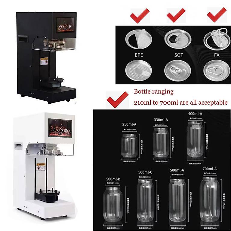 Machine de scellage automatique de canettes Alu ou Pet Canton Genève ...