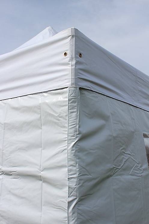 Tente reception 3x6 toit PVC tonnelle tente jardin pavillon Canton ...