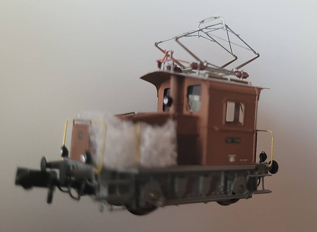 Modelleisenbahn Spur N: Hammerschmid SBB Traktor Te III 134 im Kanton ...