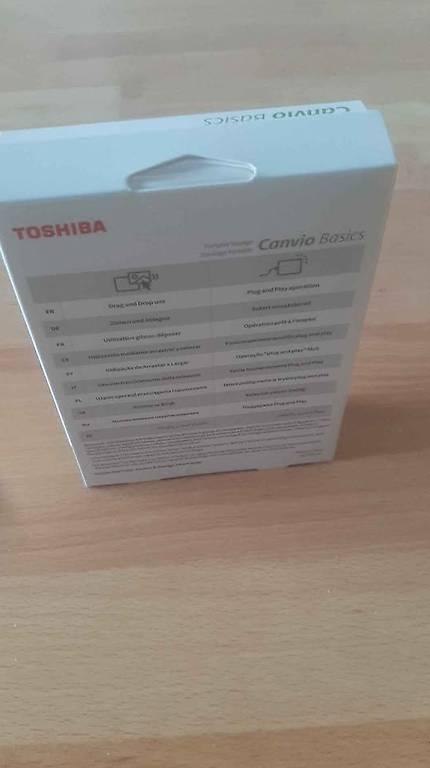 TOSHIBA HDD CANVIO BASICS 4TB USB 3.2 2.5 inch black Canton Neuchâtel ...