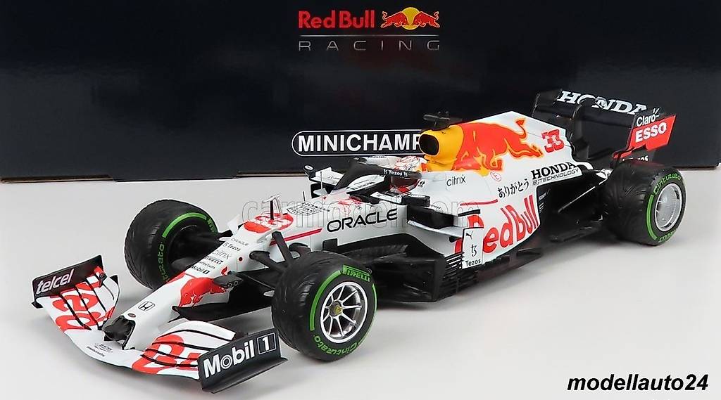 Red Bull Racing RB16 F1 2nd GP Türkei 2021 Verstappen / 1:18 Canton ...