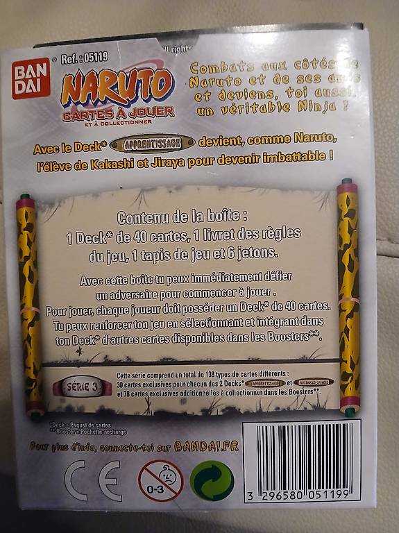 Cartes a jouer Naruto série 3 Canton Vaud - anibis.ch