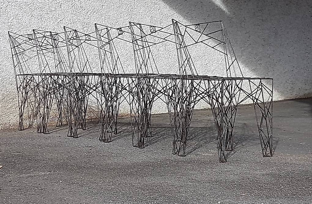 Chaises vintage design par Anacleto Spazzapan Canton Genève - anibis.ch