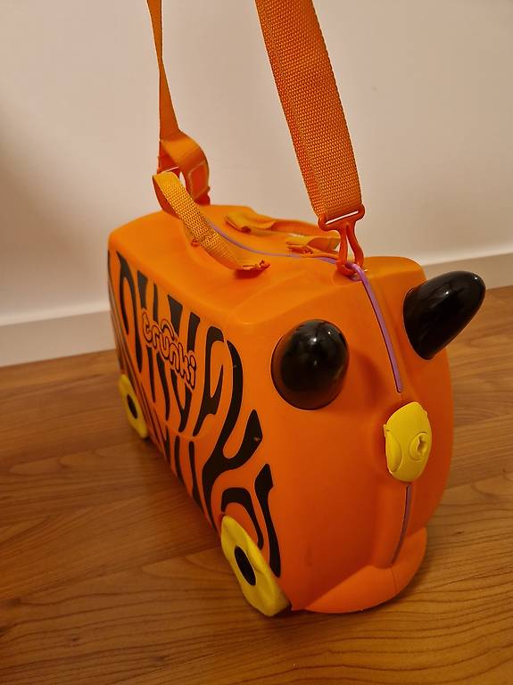 Valise Trunki orange, le rêve de tout enfant Canton Vaud - anibis.ch
