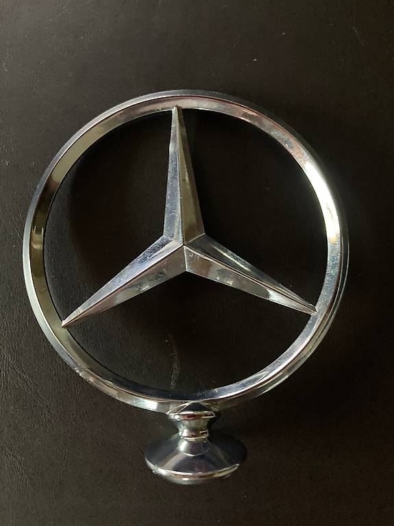 Original Mercedes Benz Stern / Kühlerfigur / Emblem Canton Thurgovie ...