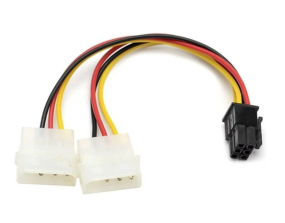 6-Pin Stecker auf 2x 4-Pin Molex Strom Adapter im Kanton Bern - anibis.ch