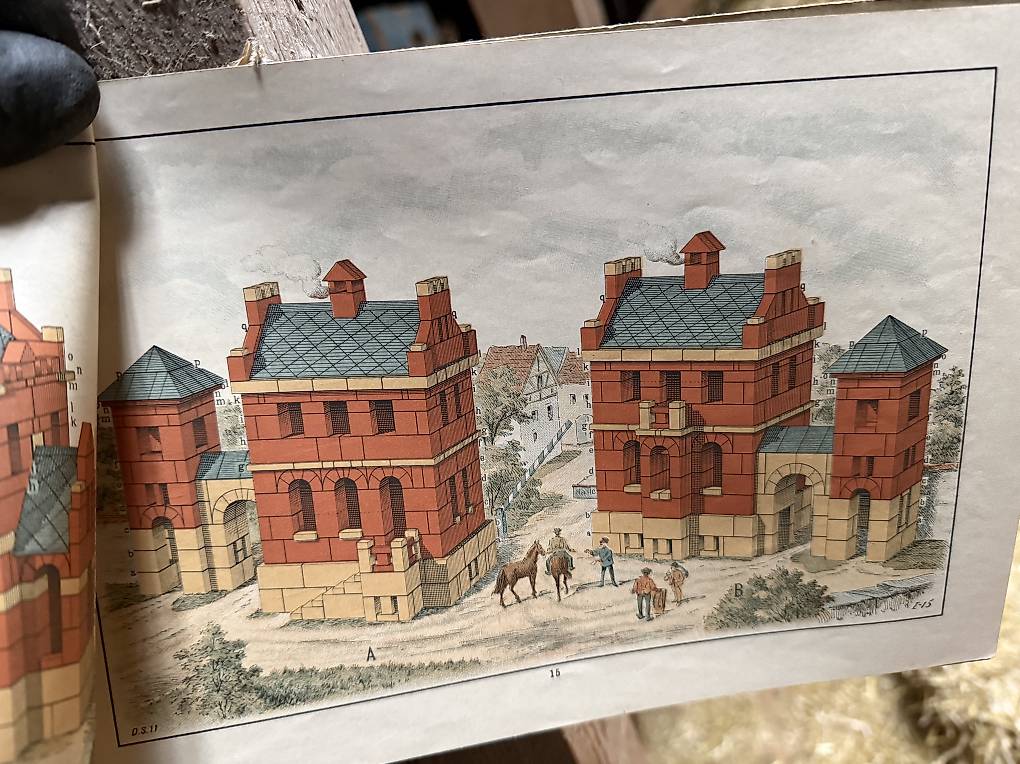 jeux ancien de construction richters boekhandel Canton Fribourg - anibis.ch