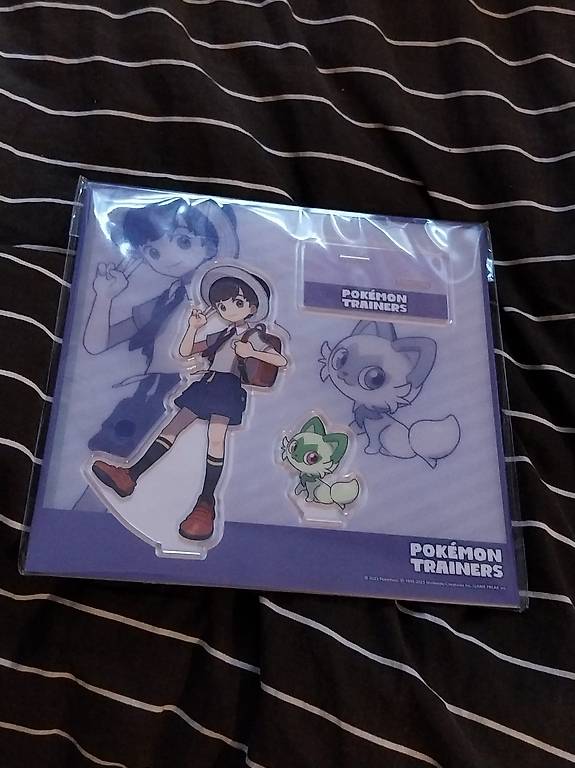 Pokémon Trainers ? Set Acrylique Officiel (Neuf, Pokémon Cen Canton ...