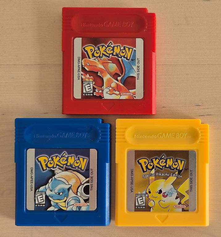 X3 Pokemon - Nintendo Game Boy - Versions anglaises Canton Valais ...