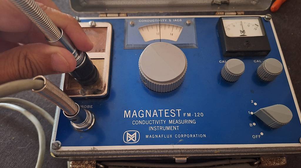conductivité mètre Magnaflux Magnatest FM-120 Canton Neuchâtel - anibis.ch