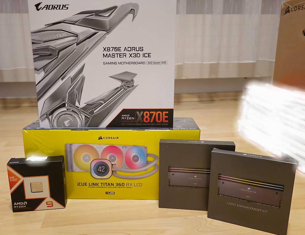 Gaming PC Upgrade Bundle mit AMD 9950X3D, 64GB RAM Canton Argovie ...