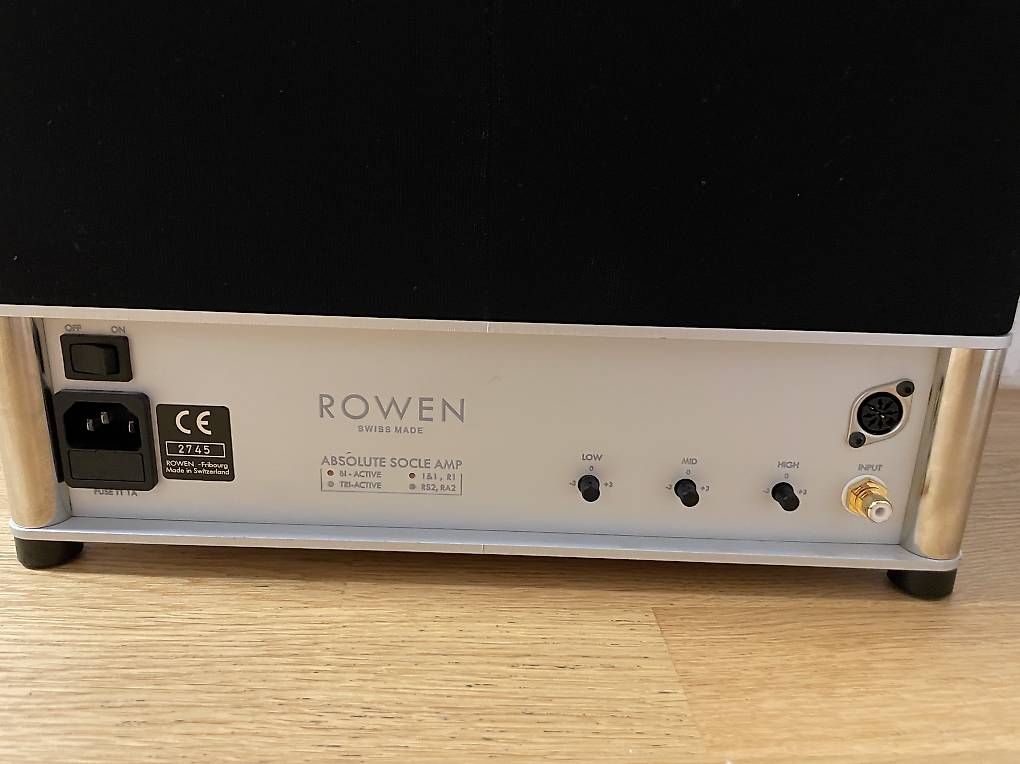 Rowen R1&1 bi active , absolute socle amp Canton Vaud - anibis.ch