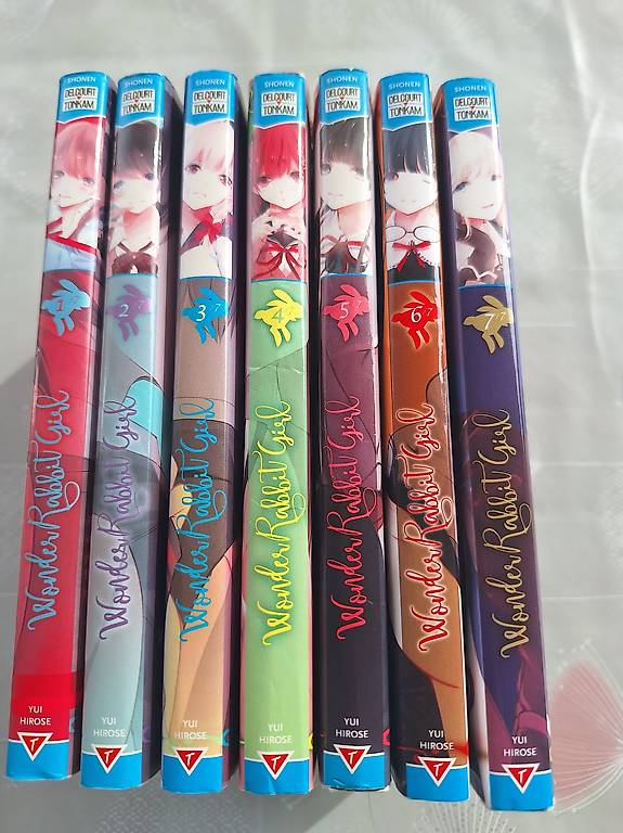 Collection complète Manga 1 à 7 Wonder Rabbit Girl Canton Neuchâtel ...