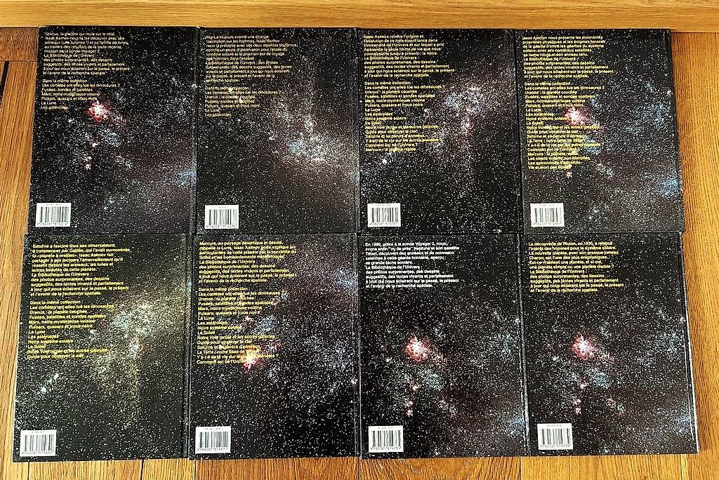 Isaac Azimov Bibliothèque de l'Univers 8 Livres pour Jeunes Canton Vaud ...