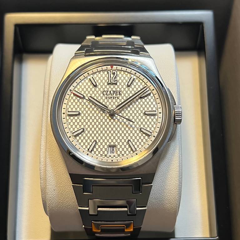 Czapek Antarctique Drake Passage Ice White Full Set Canton Genève ...