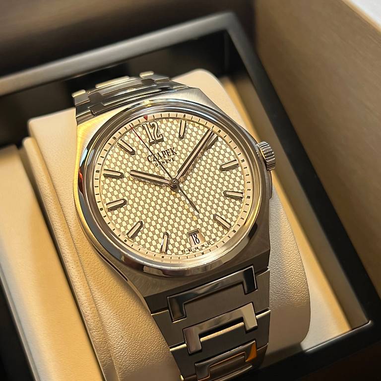 Czapek Antarctique Drake Passage Ice White Full Set Canton Genève ...